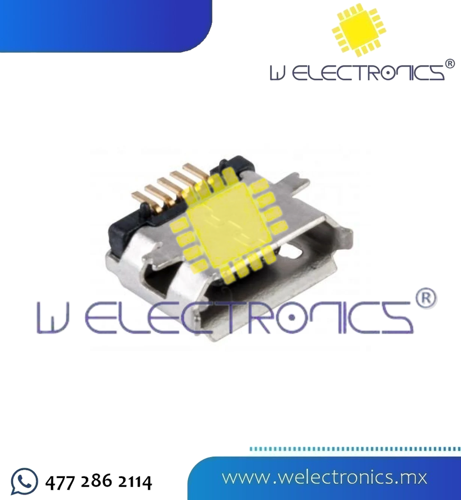 CONECTOR JACK MICRO USB | W Electronics